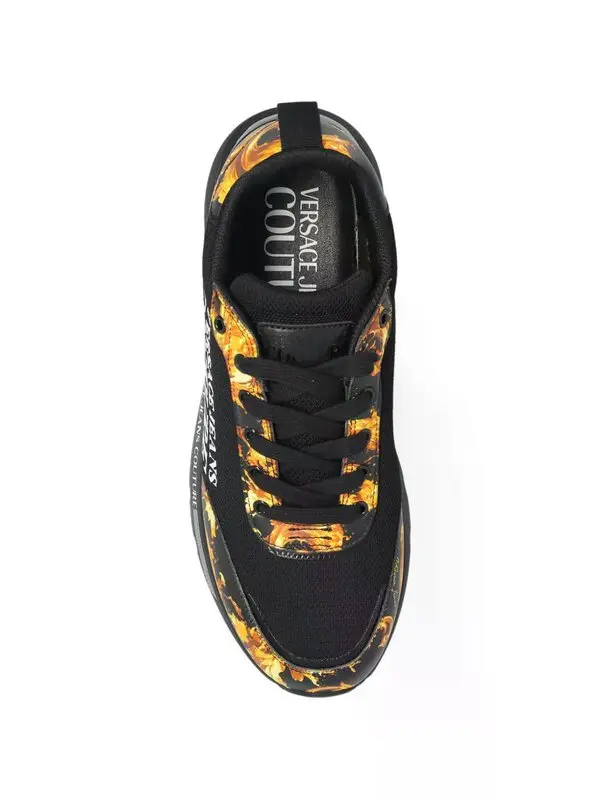 Versace Dynamic Baroque-print Sneakers