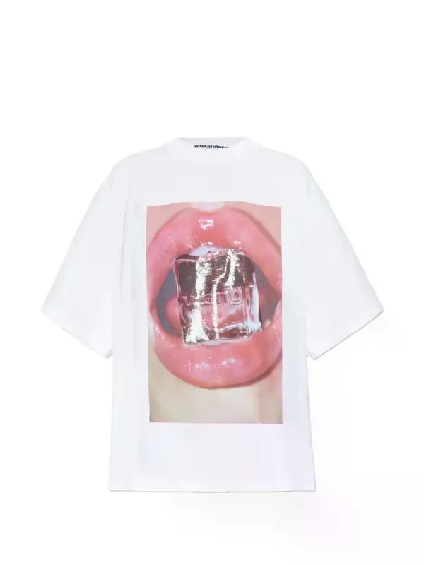 Alexander Wang Cube Oversized T-shirt - White