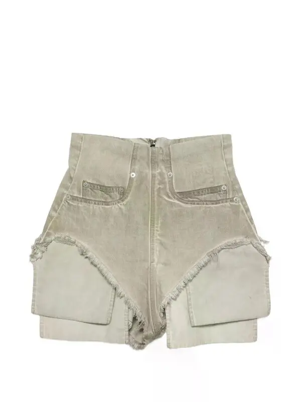 Rick Owens Frayed Hem Shorts