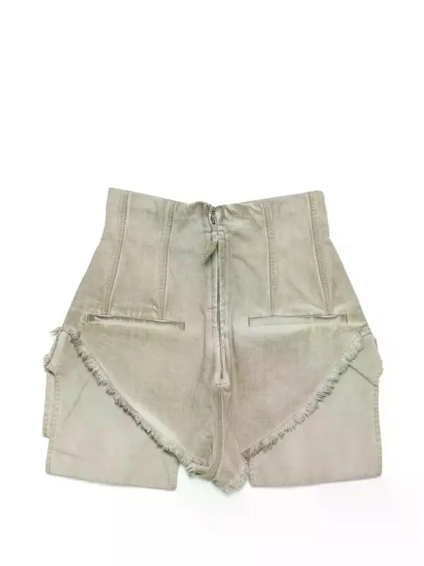 Rick Owens Frayed Hem Shorts