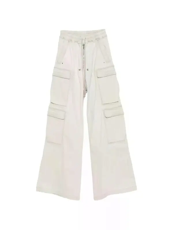 Rick Owens Cargo Pocket Jeans - Neutrals