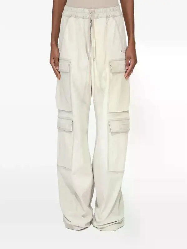 Rick Owens Cargo Pocket Jeans - Neutrals