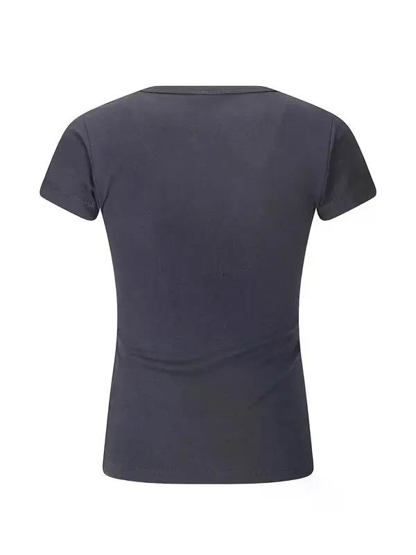 Vaquera Bra-print T-shirt - Black