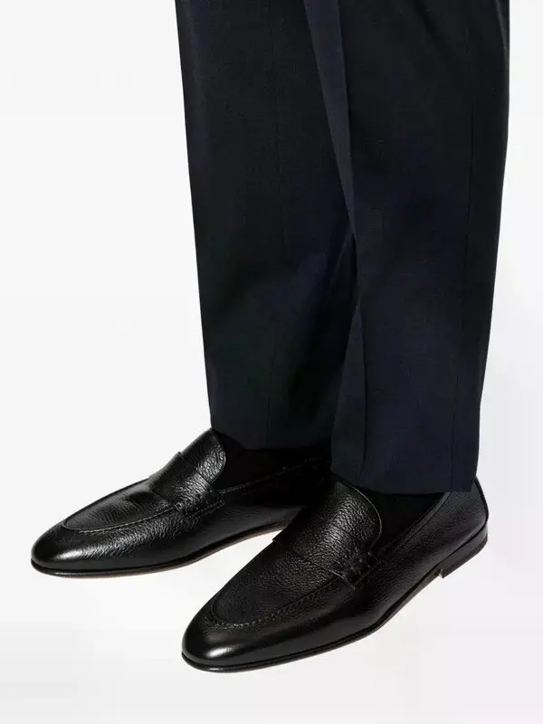 Bally Leather Penny Loafers
