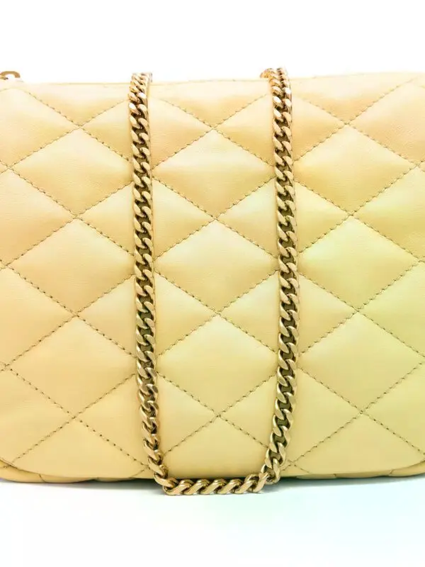 Saint Laurent Mini Diamond-pattern Shoulder Bag