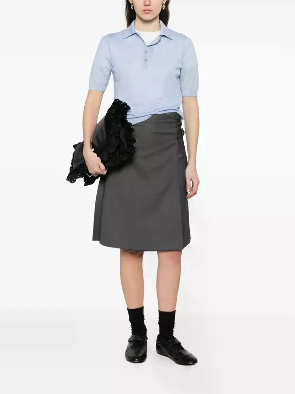 DUNST A-line Midi Skirt
