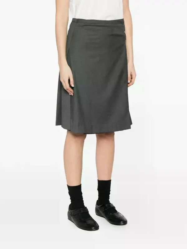 DUNST A-line Midi Skirt