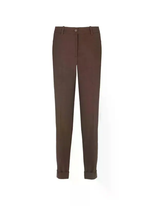 P.a.r.o.s.h Belt Loops Trousers - Brown