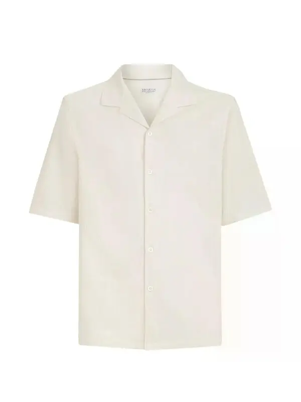 Brunello Cucinelli Chevron Jersey Shirt