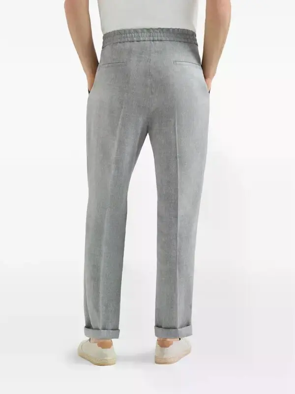 Brunello Cucinelli Chevron Trousers
