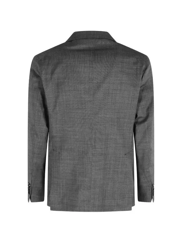 Tagliatore Abito Montecarlo Grisaglia Button Two-piece Suit - Grey