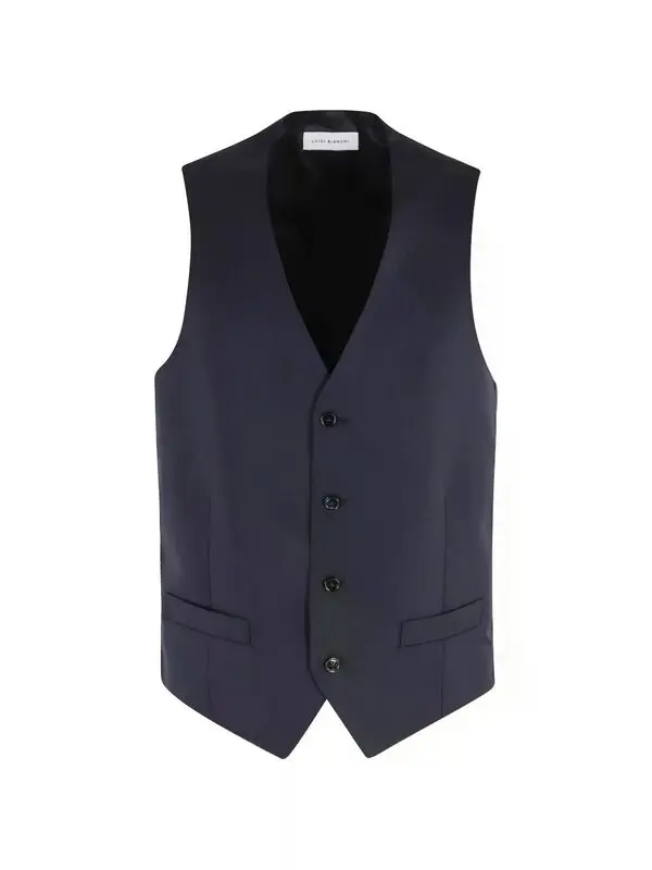 LUIGI BIANCHI MANTOVA Button Waistcoat