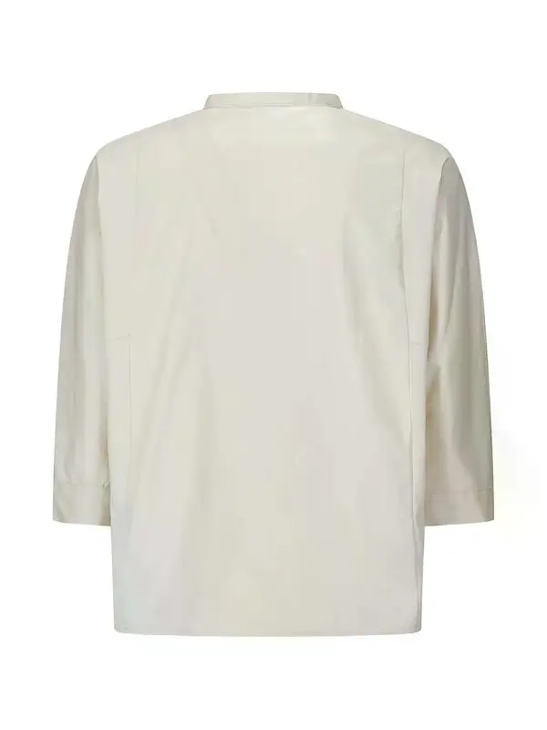 M.S.M. Band-collar Shirt
