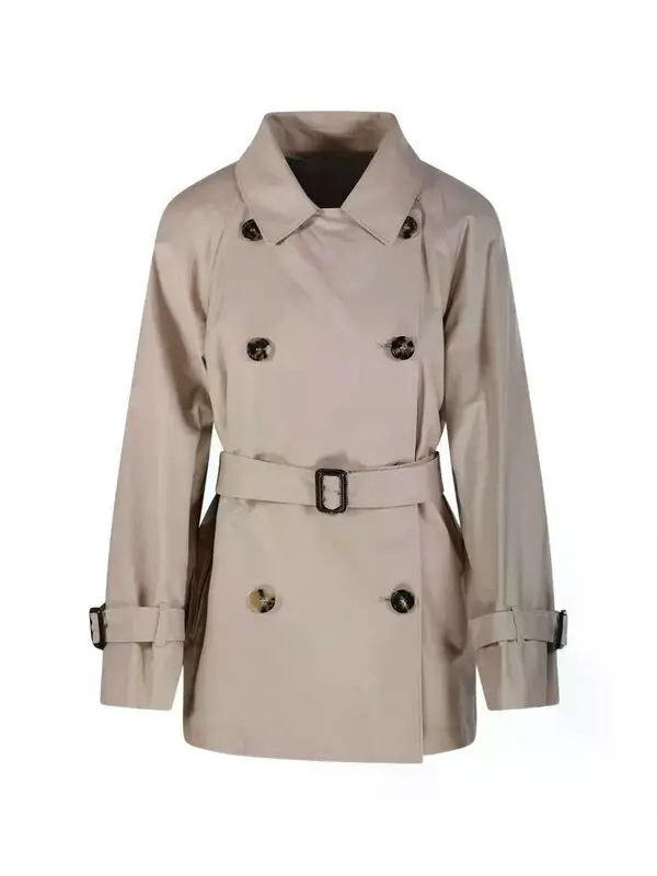 Max Mara Double-breasted Belted Coat