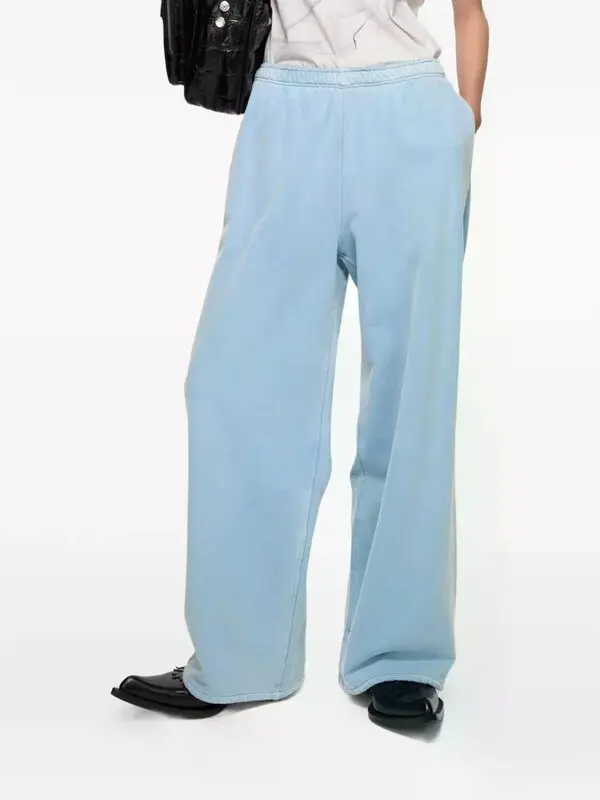 Acne Studios Logo Cotton Trousers