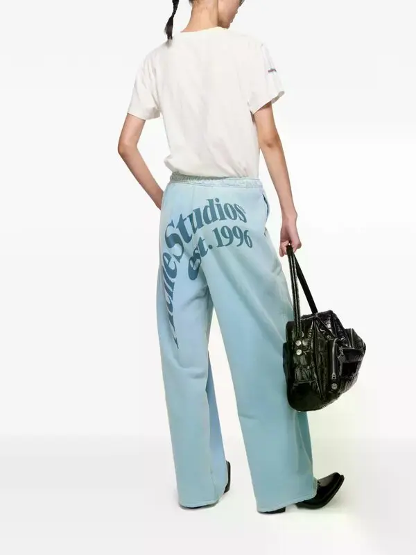 Acne Studios Logo Cotton Trousers