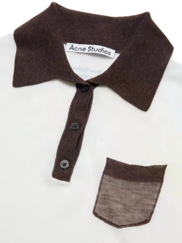 Acne Studios Collared Pocket Knitwear