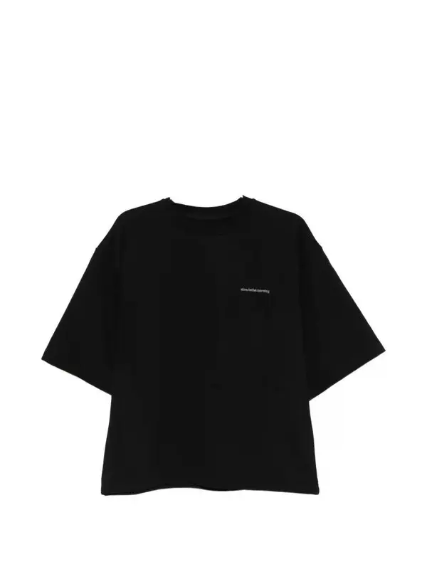 NINE:INTHE:MORNING Pocket-detail T-shirt - Black