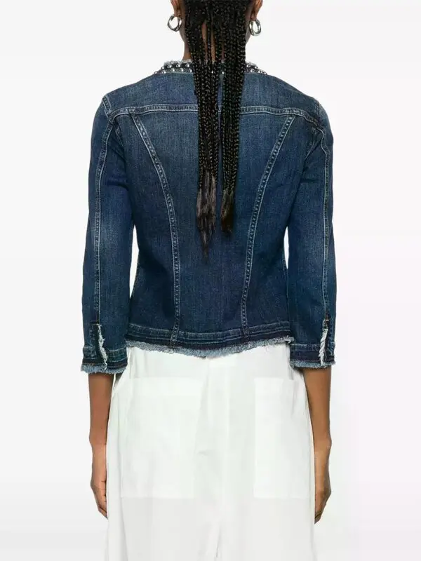 Liu Jo Beaded Fringed Jacket