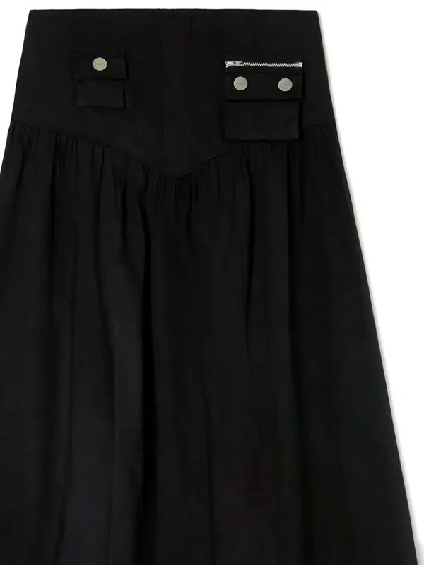 GANNI Panelled Skirt With Pockets