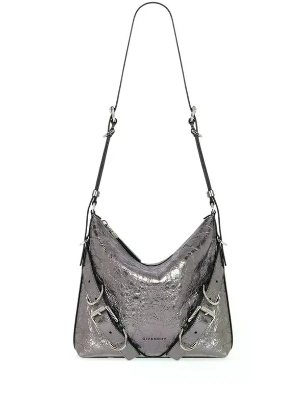Givenchy Small Voyou Shoulder Bag - Silver
