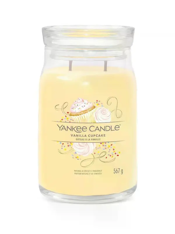 YANKEE CANDLE Large Vanilla Cupcake Candle