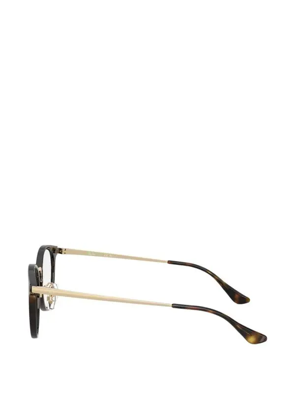 Ray-ban Round-frame Glasses - Brown
