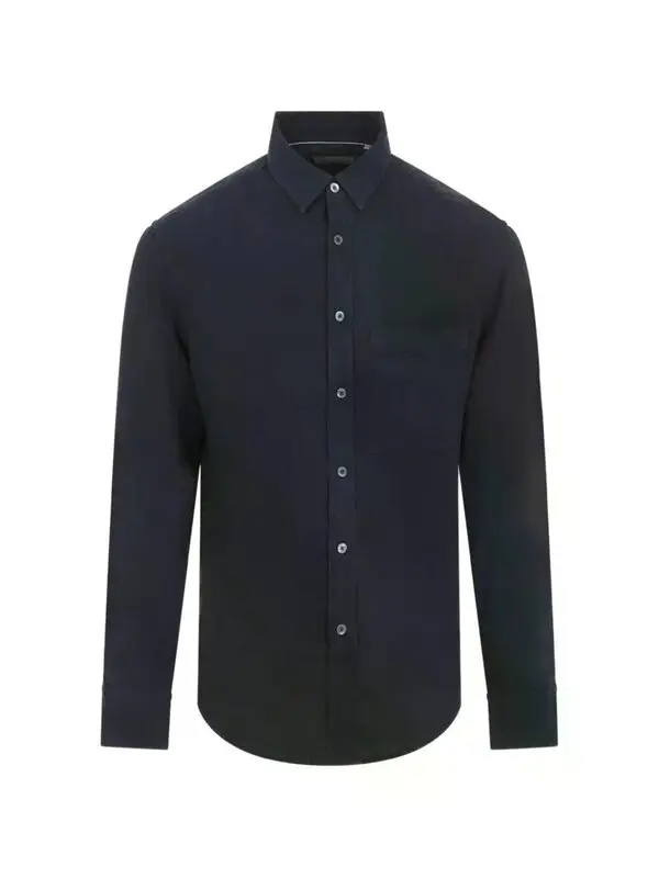 Canali Pocket Long-sleeve Shirt
