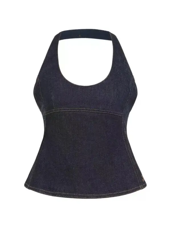 Jacquemus Le Lavoire De-nîmes Denim Top - Blue