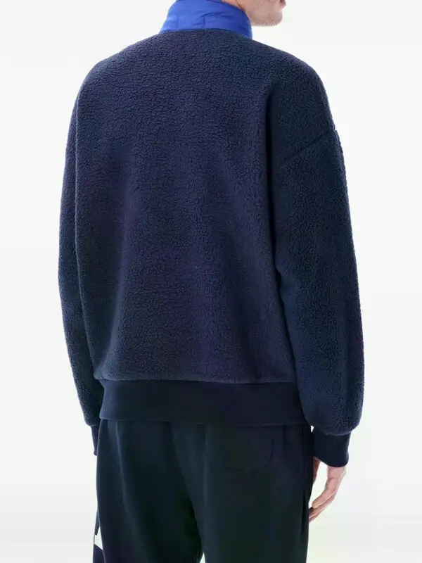 Polo Ralph Lauren Zipped Flag Sweater - Blue