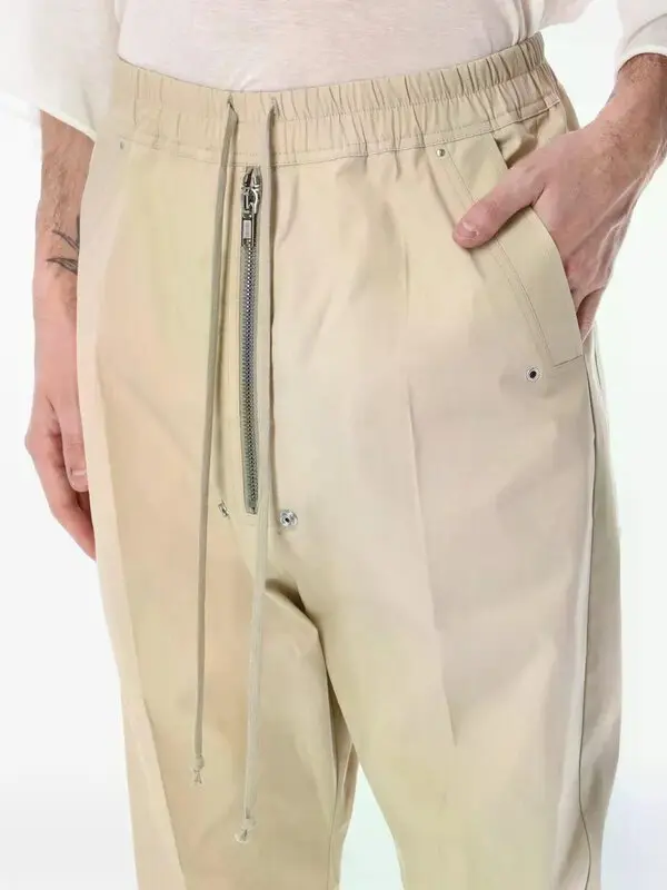 Rick Owens Bella Drawstring-zip Trousers