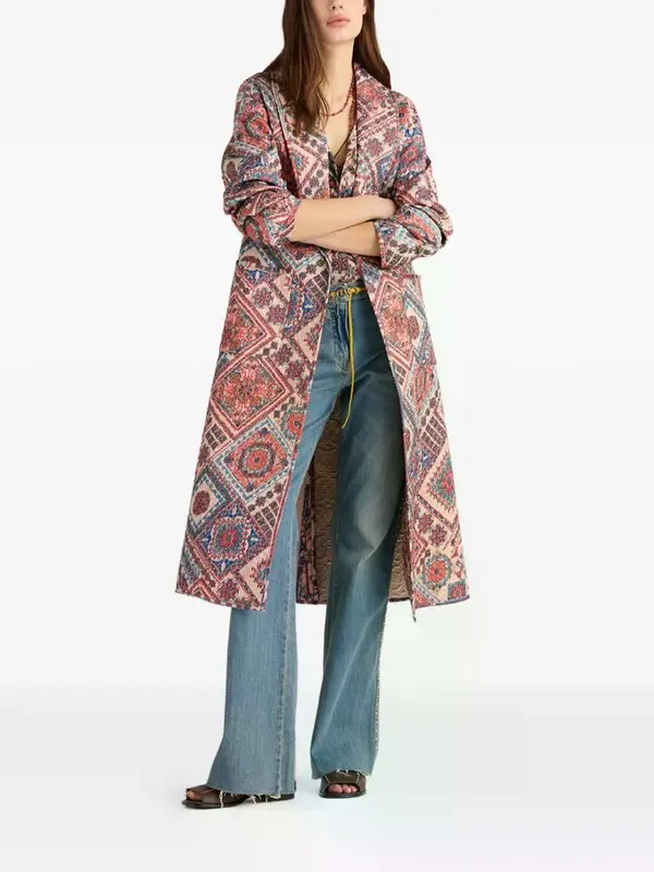 Momoni Colibri Printed Coat