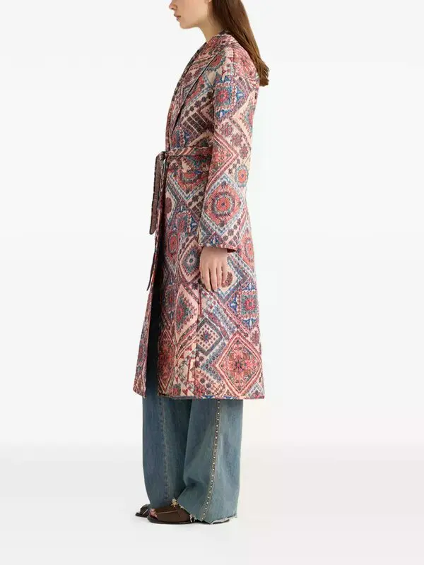 Momoni Colibri Printed Coat