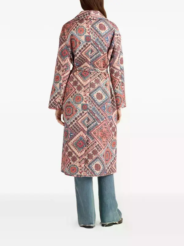 Momoni Colibri Printed Coat