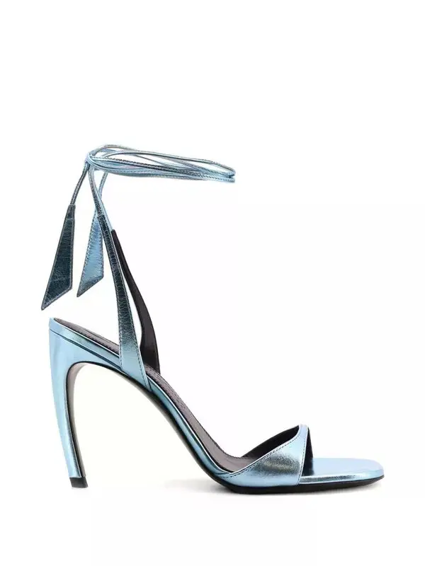 Attico Ora Strappy Sandals - Blue