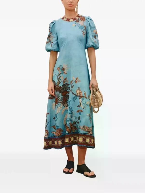 ALEMAIS Georgie Midi Dress