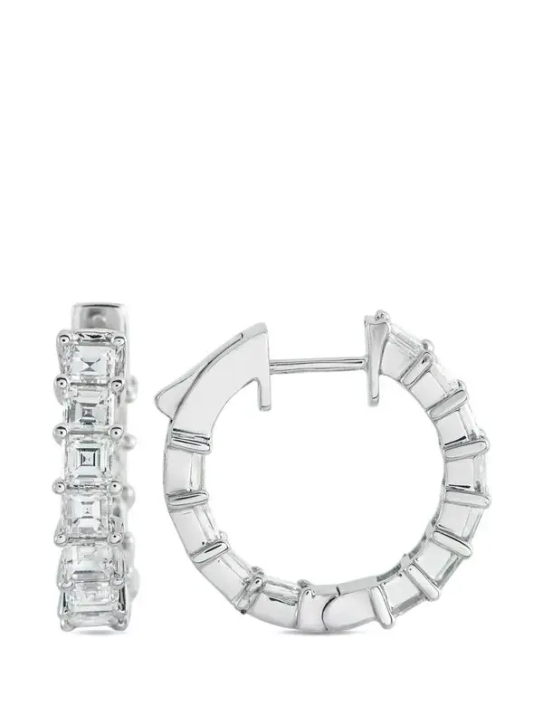 LB EXCLUSIVE Diamonds Hoop Earrings