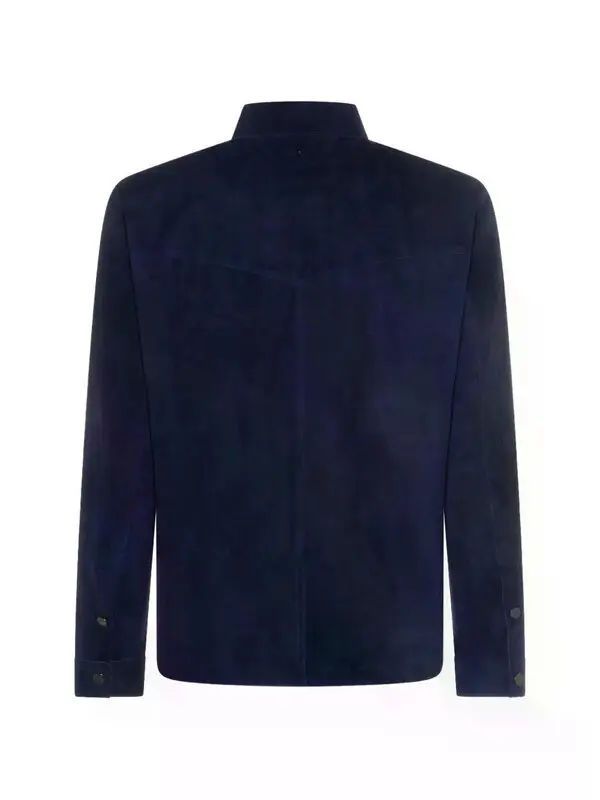SALVATORE SANTORO Buttoned Suede Jacket