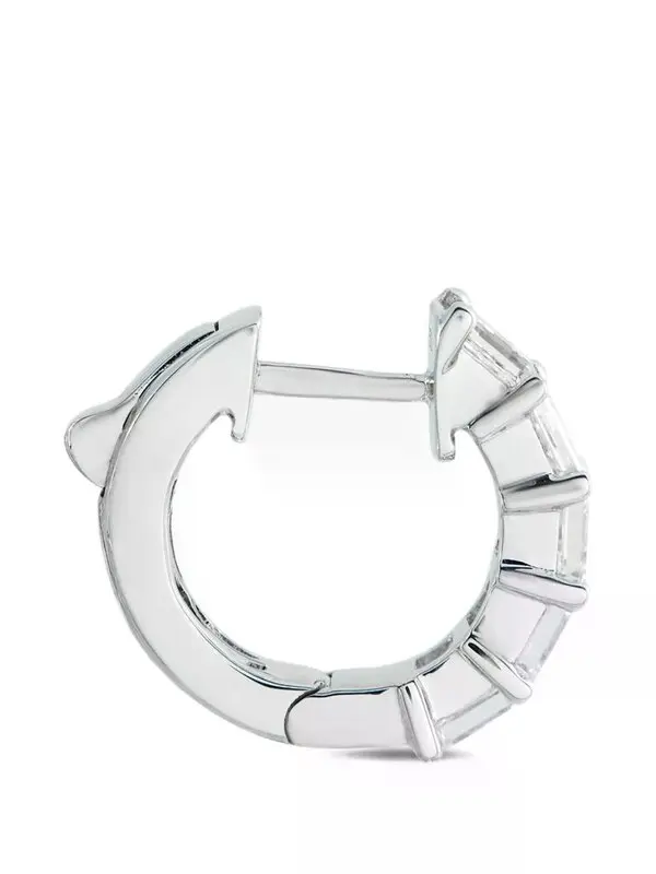LB EXCLUSIVE Diamond Hoop Earrings