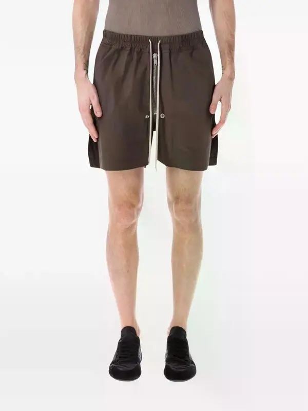 Rick Owens Drawstring Zip Shorts
