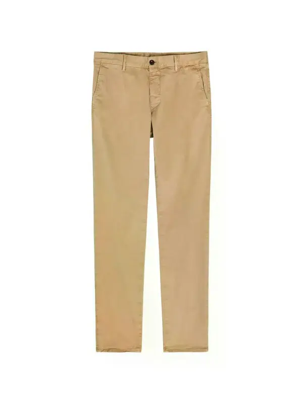 SLOWEAR Logo-embroidered Trousers - Neutrals