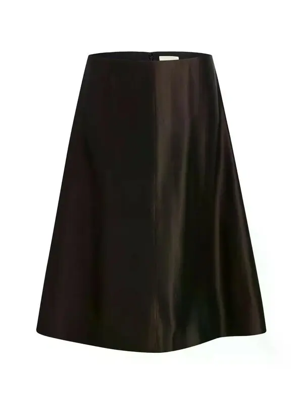 Khaite A-line Midi Skirt