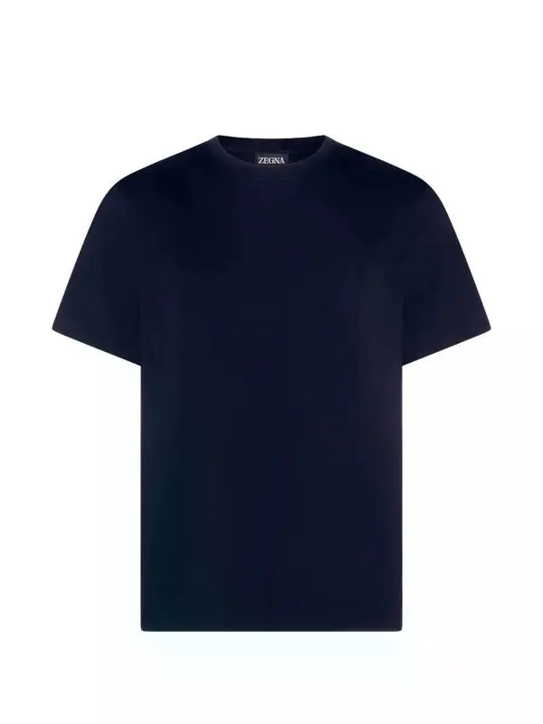 Zegna Round-neck T-shirt - Blue
