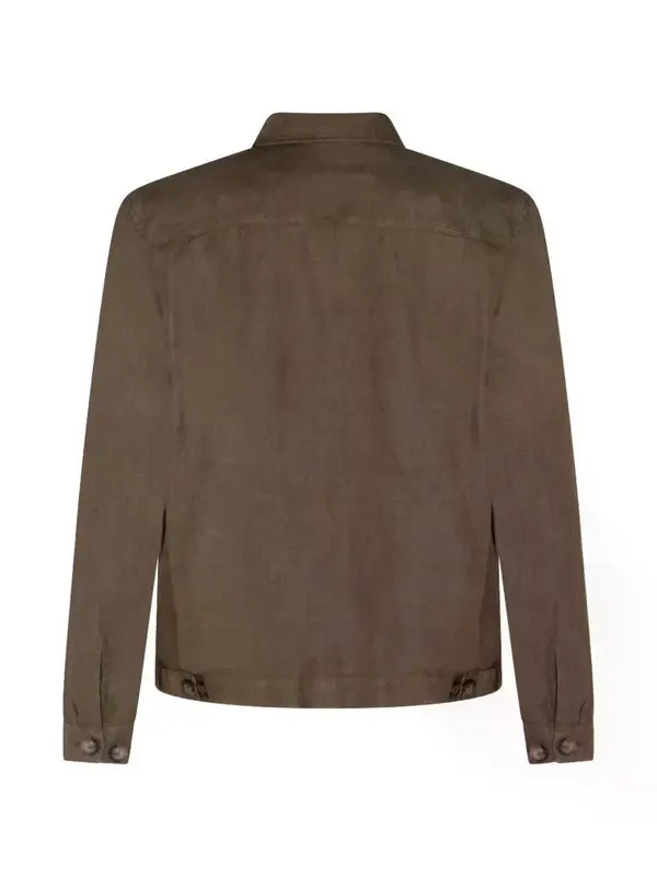 Altea Buttoned Front-pocket Shirt Jacket