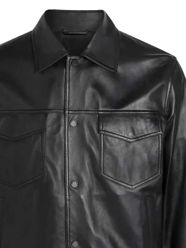 Emporio Armani Buttoned Shirt Jacket
