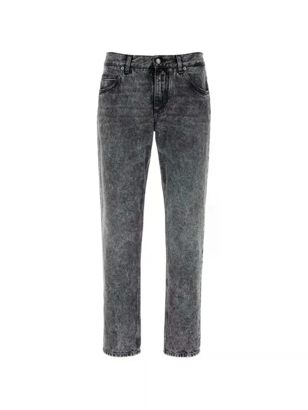 Dolce & Gabbana Straight-leg Jeans - Grey