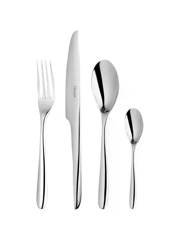 Christofle L'âme Flatware Set - Silver