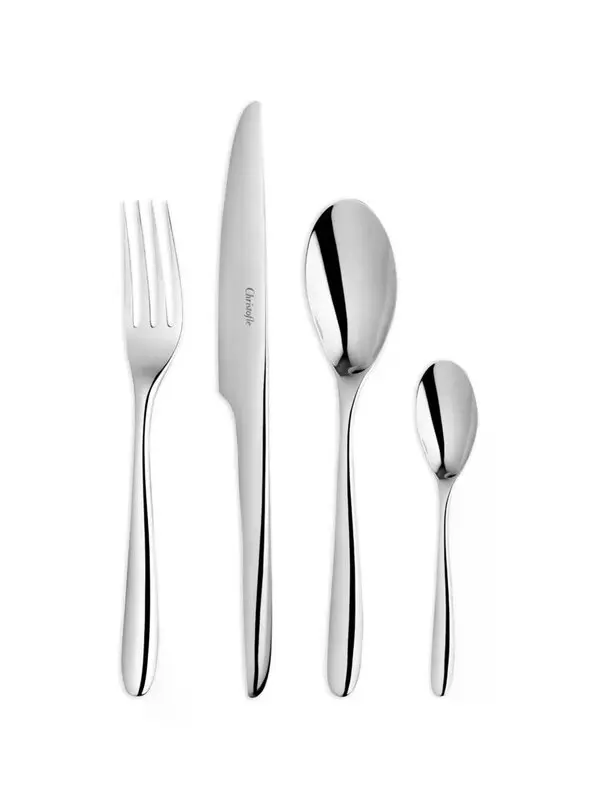 Christofle L'âme Flatware Set - Silver