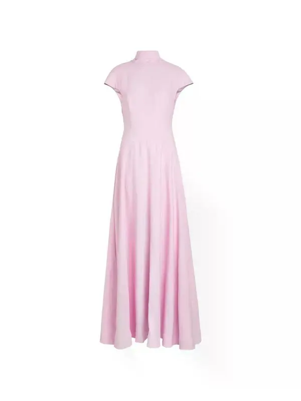 ARMARIUM High-neck Maxi Dress - Pink