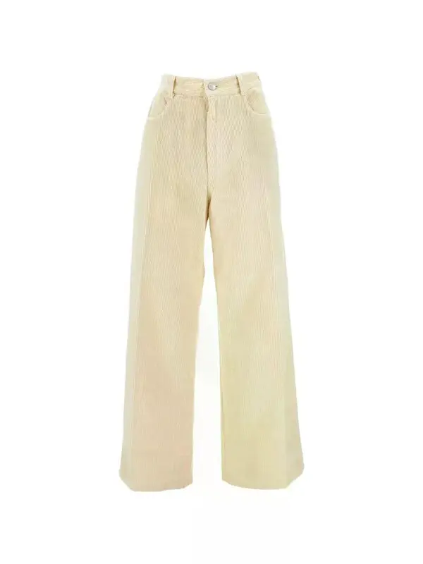 CELLAR DOOR Corduroy Five-pockets Trousers - Neutrals